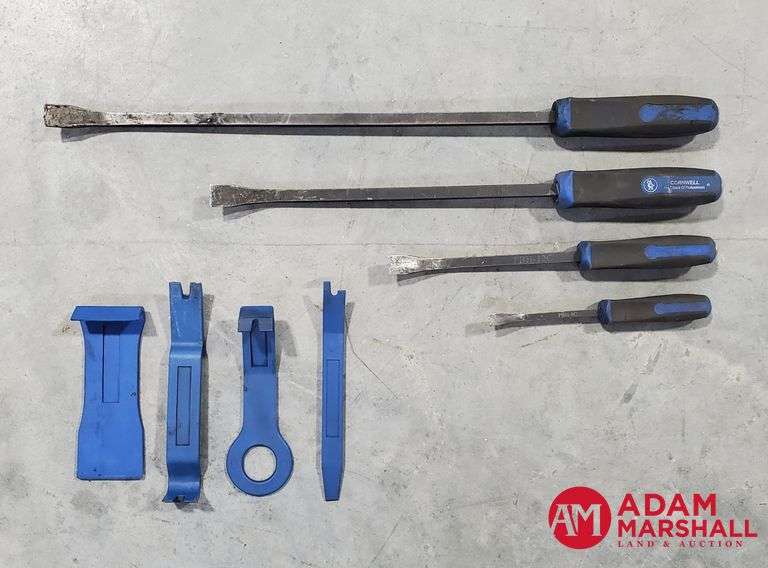 Cornwell Pry Bars (4 Pc) & Trim Removal Tools (4 Pc) - Adam Marshall ...