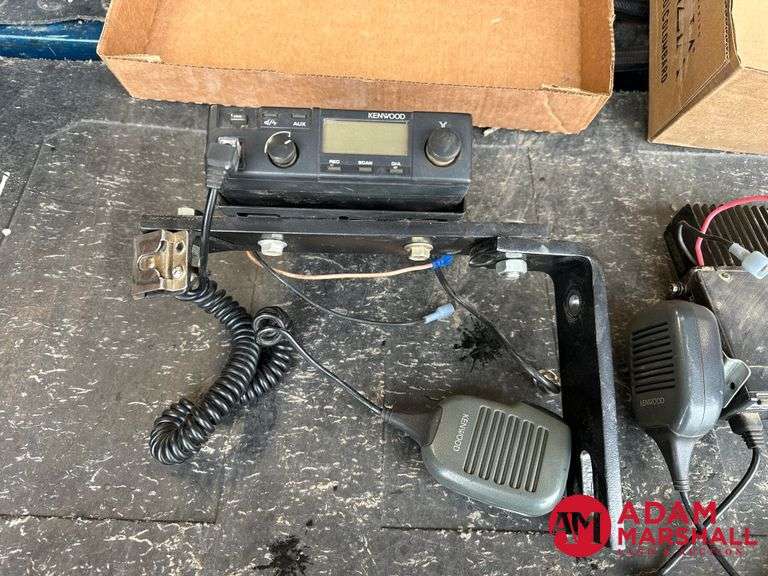 (4) Kenwood TK-805D UHF FM Radios - Adam Marshall Land & Auction, LLC