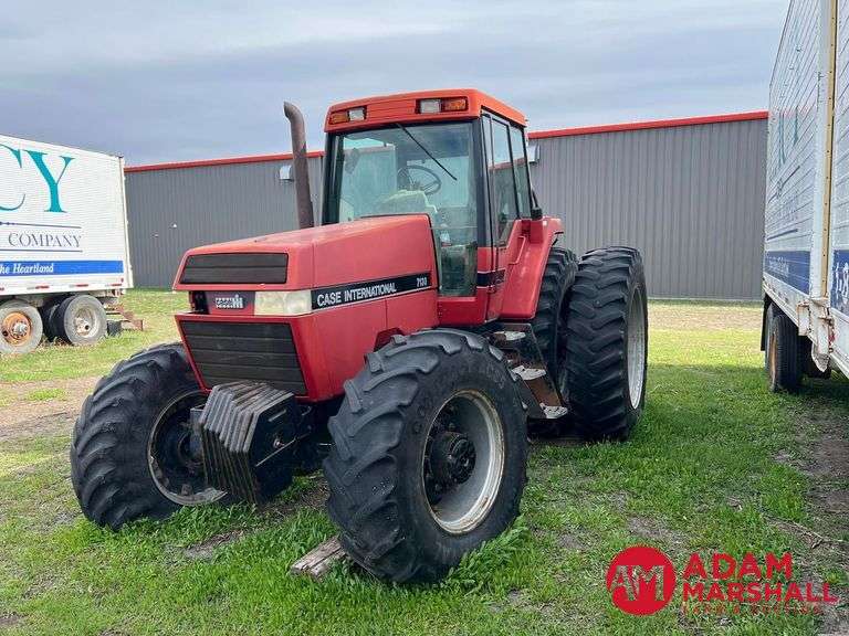 1989 Case IH 7130 MFWD Tractor - Adam Marshall Land & Auction, LLC