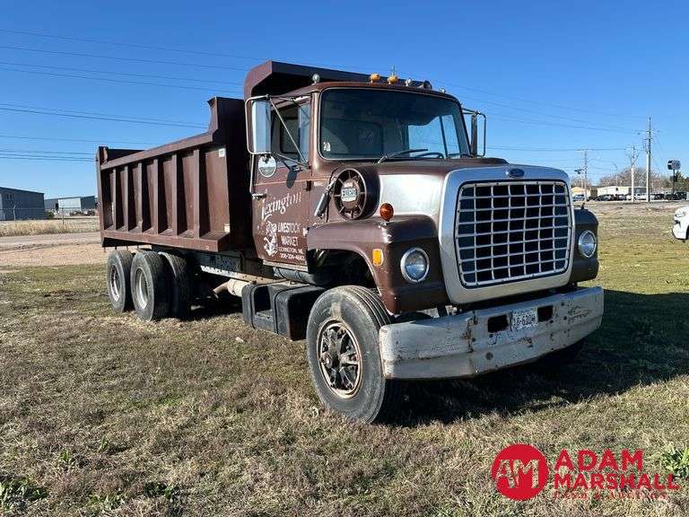 1982 Ford LNT9000 Dump Truck - Diesel - Adam Marshall Land & Auction, LLC