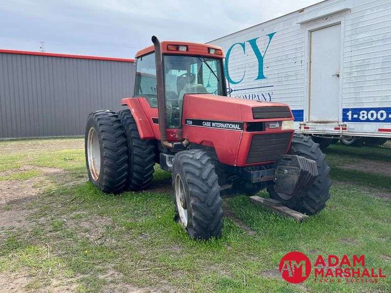 1989 Case IH 7130 MFWD Tractor - Adam Marshall Land & Auction, LLC