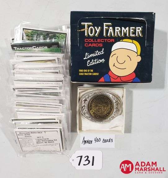 Tractor/Implement trading cards. Approx 400 cards. Mason City ...