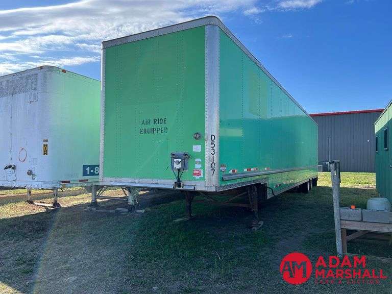 2005 Wabash 53FT Drop Frame Van Trailer - Adam Marshall Land & Auction, LLC