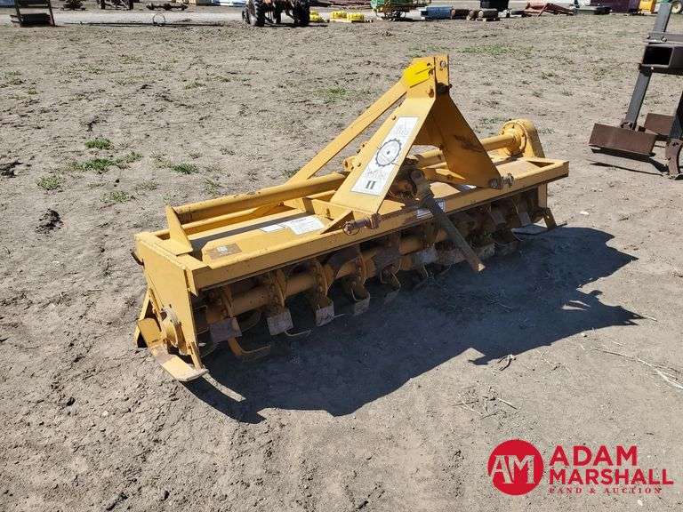 King Kutter 6FT Rototiller, 3PT - Adam Marshall Land & Auction, LLC