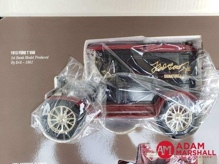 ERTL Signature Edition Box Set #1947 Ford Tvan, Hawkeye Flatbed, iH ...