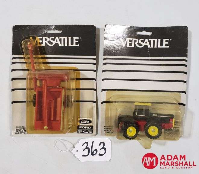 (2) Versatile 1/64 836 tractor & Trans/axial 2000 combine - Adam ...