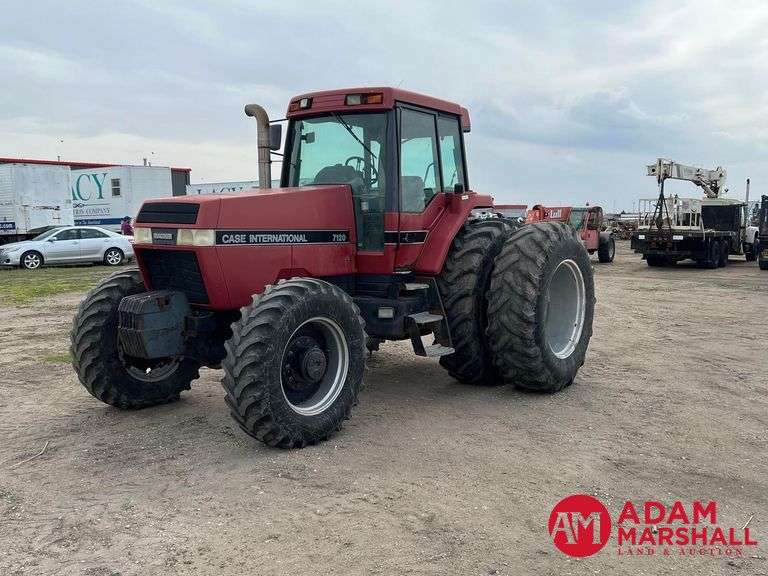 1989 Case Magnum 7120 MFWD Tractor - Adam Marshall Land & Auction, LLC