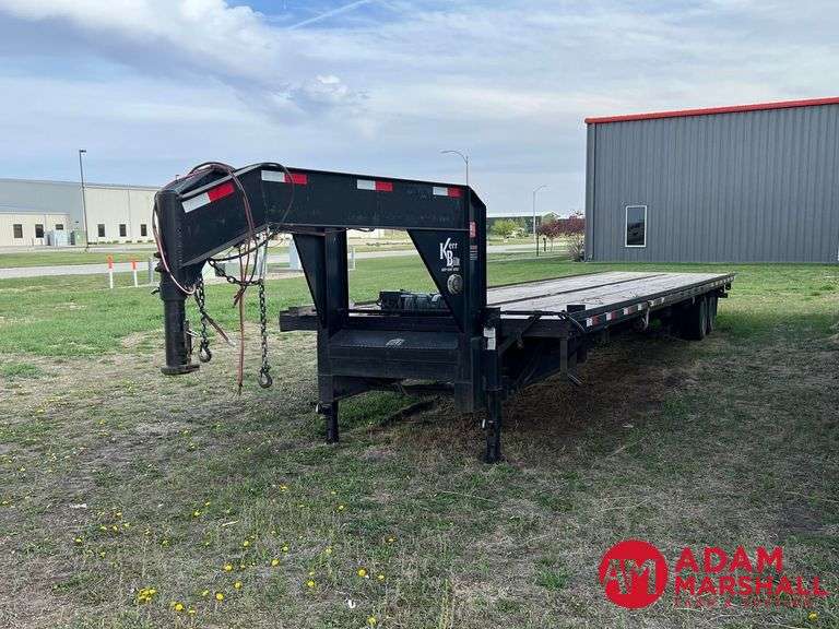 2017 Kerr Built 40FT Hydraulic Tilt Bed Trailer - Adam Marshall Land ...