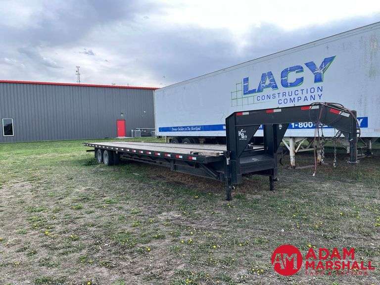 2017 Kerr Built 40FT Hydraulic Tilt Bed Trailer - Adam Marshall Land ...