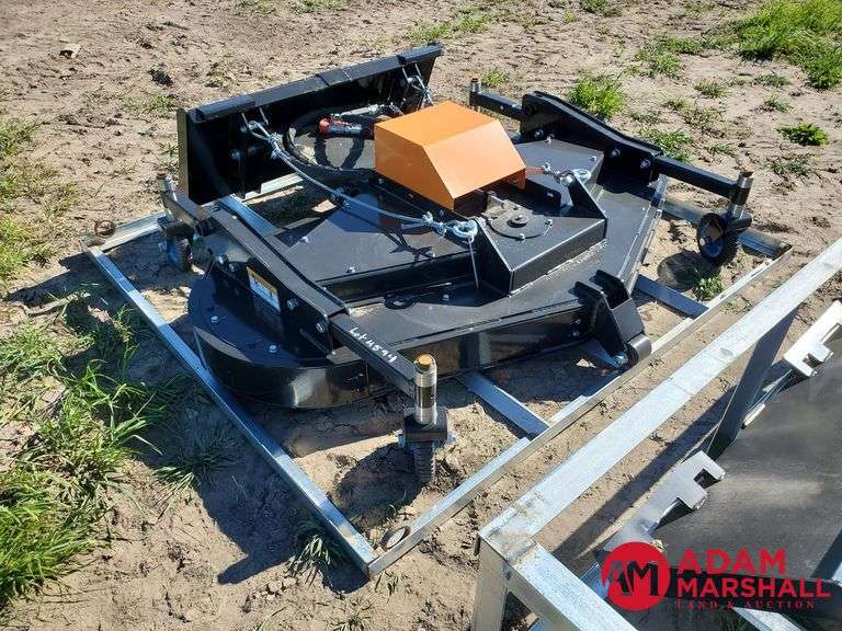 Unused Wolverine Finish Mower for Skid Steer, 75IN - Adam Marshall Land ...