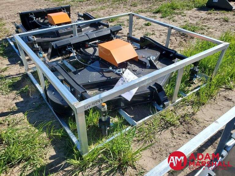 Unused Wolverine Finish Mower for Skid Steer, 75IN - Adam Marshall Land ...