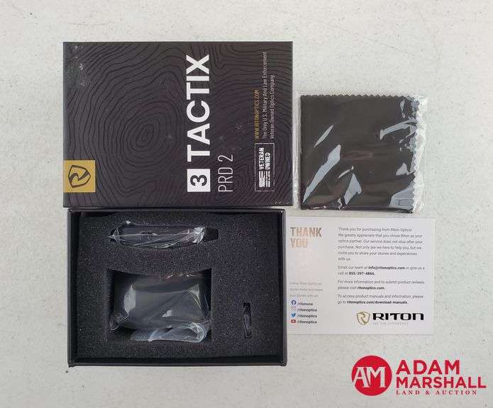 Riton Optics 3 TACTIX PRD 2 Red Dot - NIB - Adam Marshall Land ...