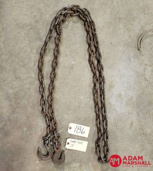 12' Double hook chain - Adam Marshall Land & Auction, LLC