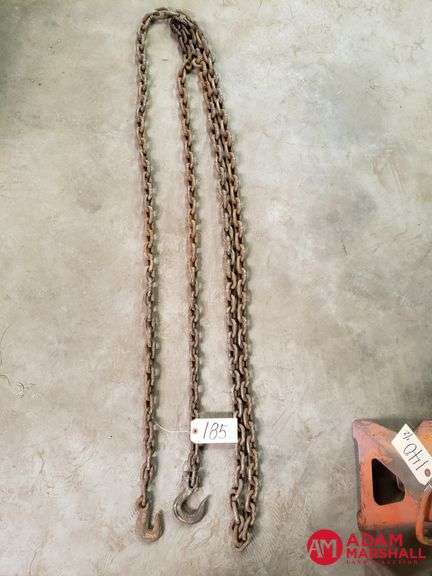 20' double hook chain - Adam Marshall Land & Auction, LLC