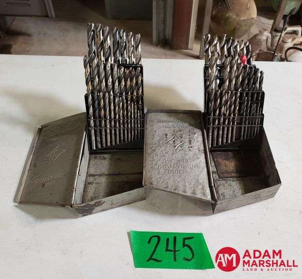 Assorted drill bits - Adam Marshall Land & Auction, LLC
