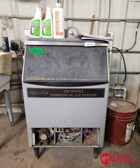 Cornelius 200 Series Commercial ice maker, bags and cleaner - Adam ...