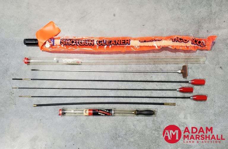 Assorted Cleaning Rods - Adam Marshall Land & Auction, LLC