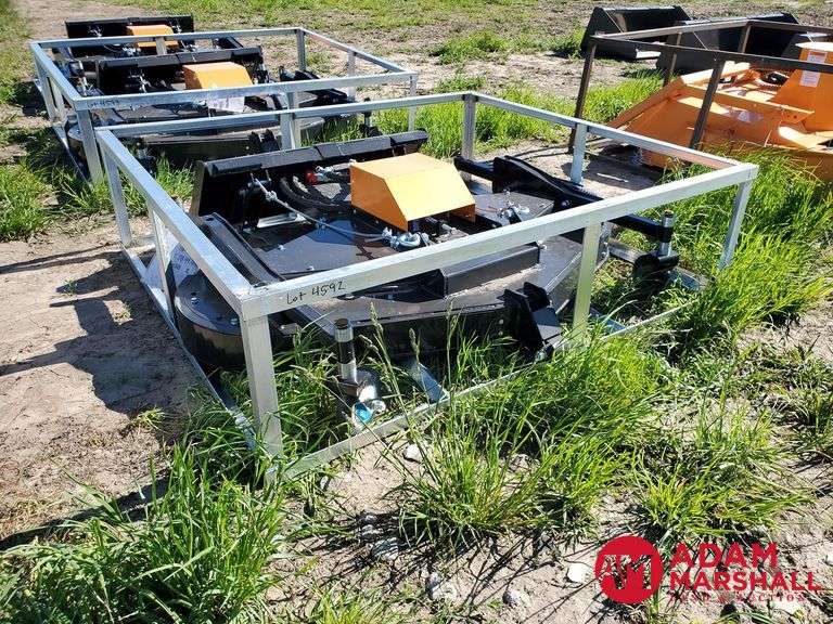 Unused Wolverine Finish Mower for Skid Steer, 75IN - Adam Marshall Land ...