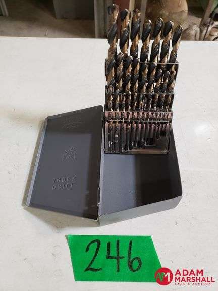 Drill bit set - Adam Marshall Land & Auction, LLC