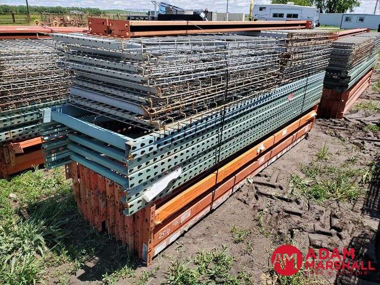 Steel Bulk Racking Kit (4 Sections) - Adam Marshall Land & Auction, LLC