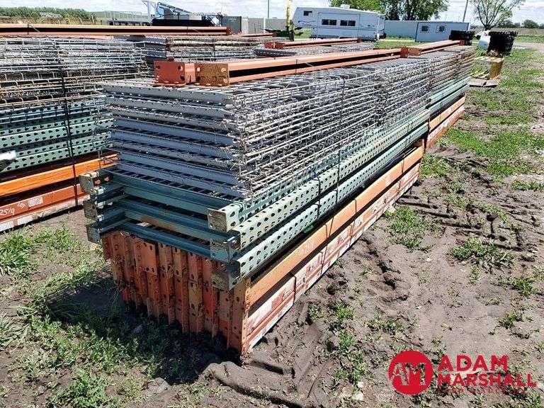Steel Bulk Racking Kit (4 Sections) - Adam Marshall Land & Auction, LLC