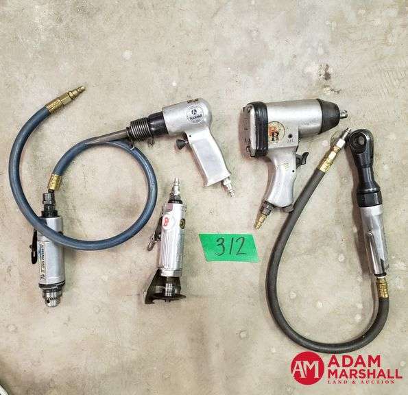 Assorted air tools - Adam Marshall Land & Auction, LLC