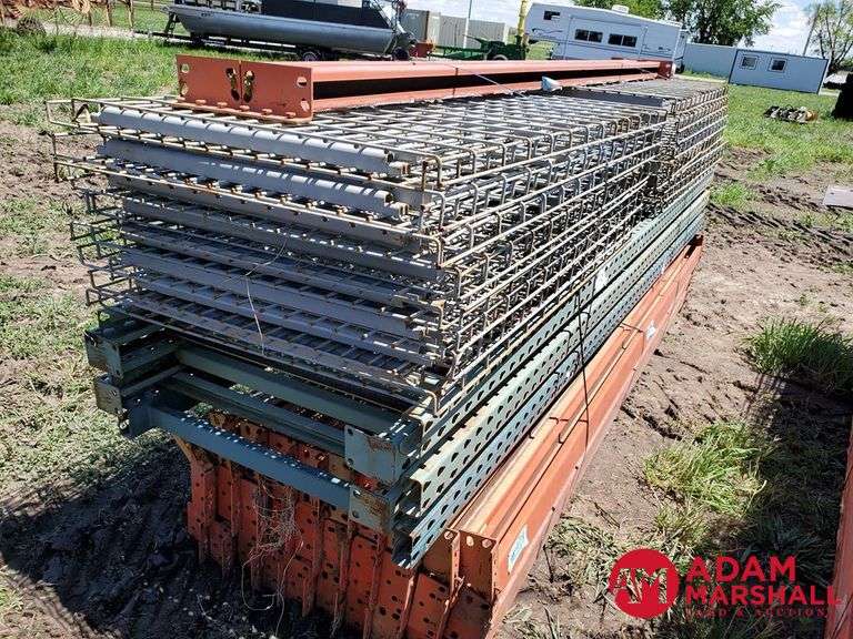 Steel Bulk Racking Kit (4 Sections) - Adam Marshall Land & Auction, LLC