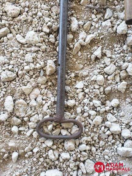 Post driver, sledge hammer and breaker - Adam Marshall Land & Auction, LLC