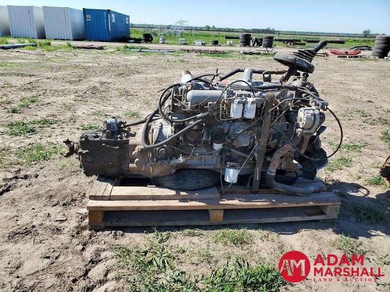 1988 Ford 6.6 Liter Engine - Diesel - Adam Marshall Land & Auction, LLC