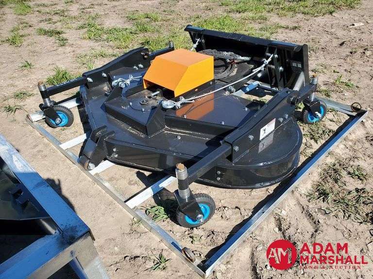 Unused Wolverine Finish Mower for Skid Steer, 75IN - Adam Marshall Land ...