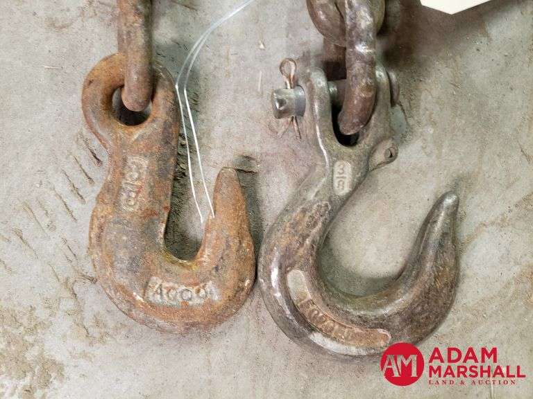 20' double hook chain - Adam Marshall Land & Auction, LLC