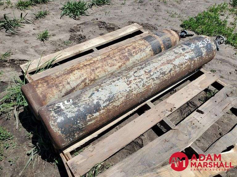 (2) Oxygen Tanks - Adam Marshall Land & Auction, LLC