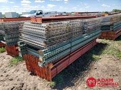 Steel Bulk Racking Kit (4 Sections) - Adam Marshall Land & Auction, LLC