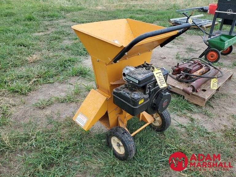 Baker 612-5 Chipper / Shredder - Gasoline - Adam Marshall Land & Auction, LLC