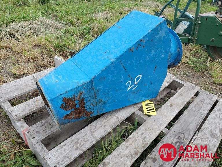 Grain Bin Fan Transition Piece - 8" - Adam Marshall Land & Auction, LLC