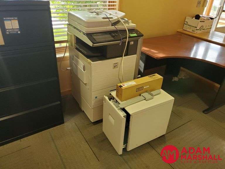 Sharp MXM453N Commercial Copy Machine w/ Large Capacity Tray - Adam ...