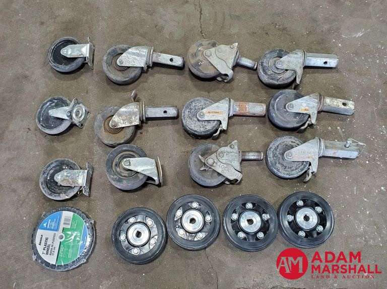 Assorted Casters - Adam Marshall Land & Auction, LLC