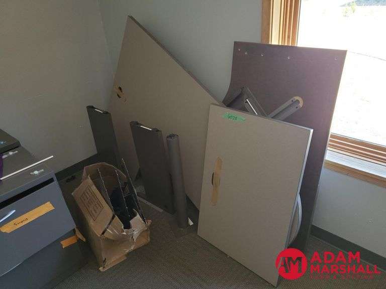 L-Shaped Desk Parts - Adam Marshall Land & Auction, LLC
