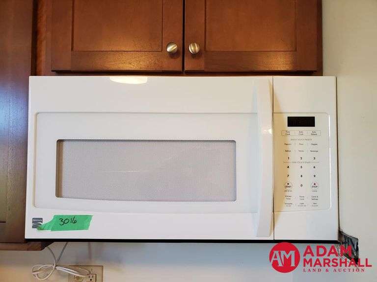 Under Counter 1000w Kenmore Microwave - 16" H x 30" W - Adam Marshall ...