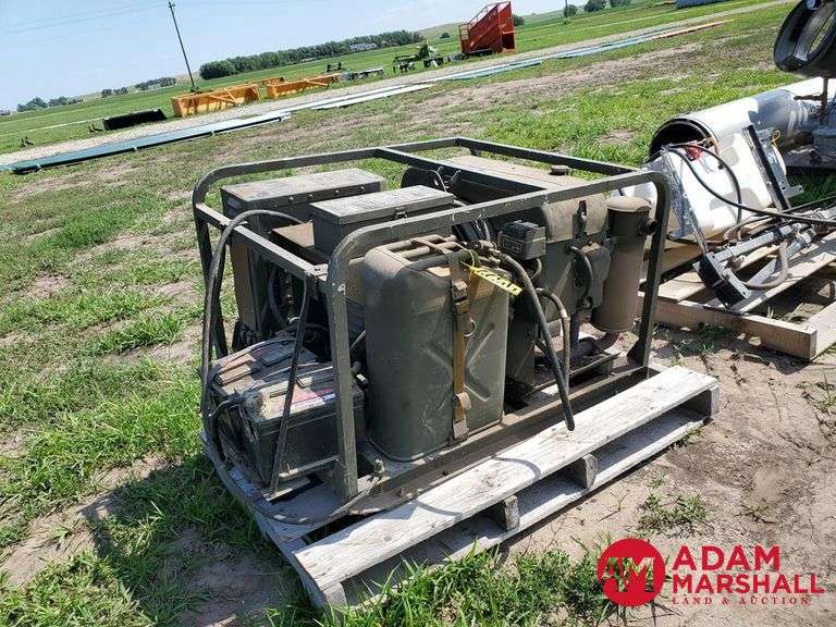 1968 Military Generator - Gasoline - Adam Marshall Land & Auction, LLC