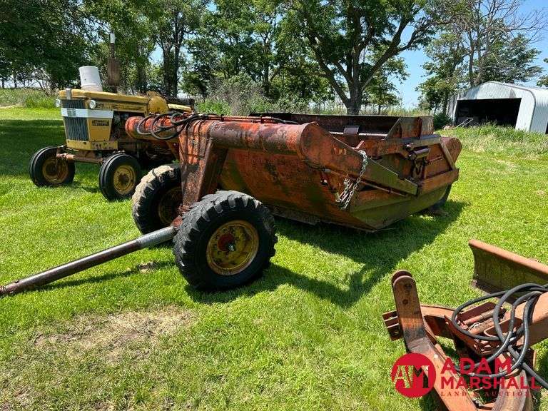 Soil Mover 5 yard Dirt Scraper - Adam Marshall Land & Auction, LLC