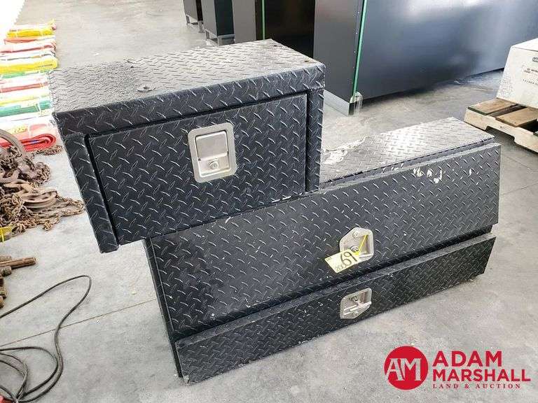 (2) Tool Boxes - Adam Marshall Land & Auction, LLC