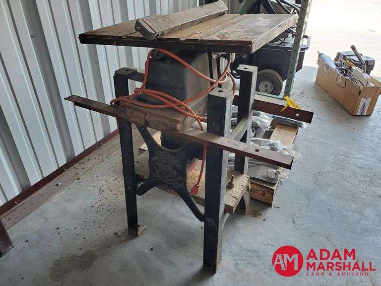 Dunlap Table Saw - Adam Marshall Land & Auction, LLC