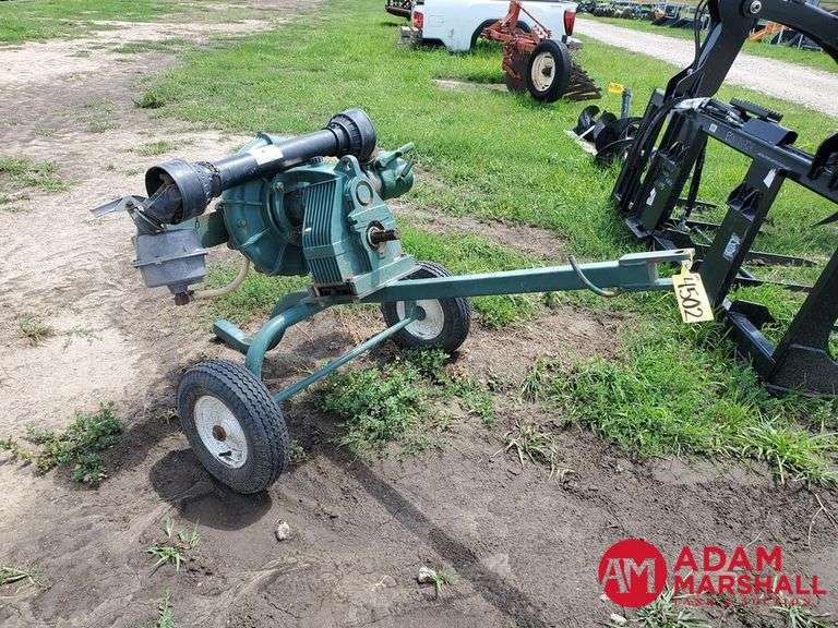 Caprari Portable Single Axle Pump - 4½" - Adam Marshall Land & Auction, LLC