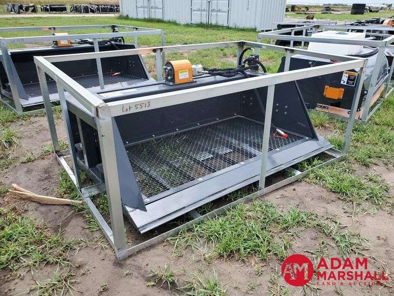 Unused Wolverine Screening Bucket for Skid Steer, 72IN - Adam Marshall ...