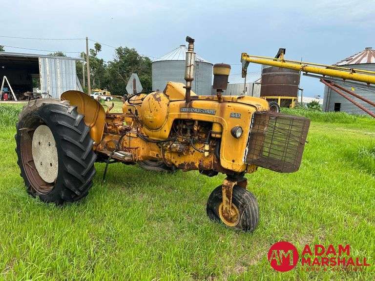 Minneapolis Moline 445 Propane Tractor - Adam Marshall Land & Auction, LLC