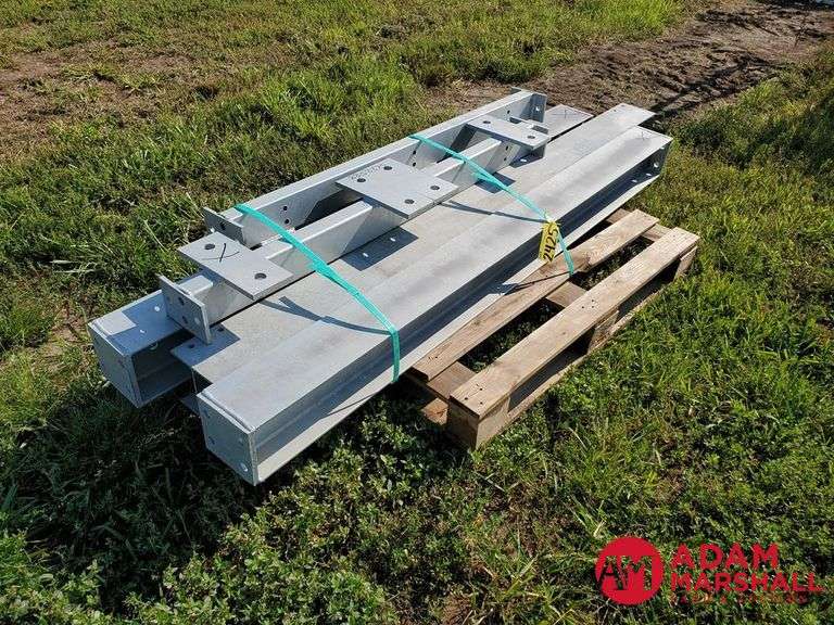 (2) Universal Walk Around Bottom Beam, (3) Floor Cross Braces, (1) Top ...