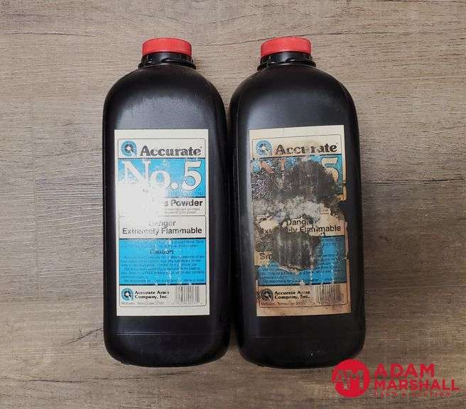 Accurate No.5 Smokeless Powder ( 2 X 4 Lbs) - Adam Marshall Land ...