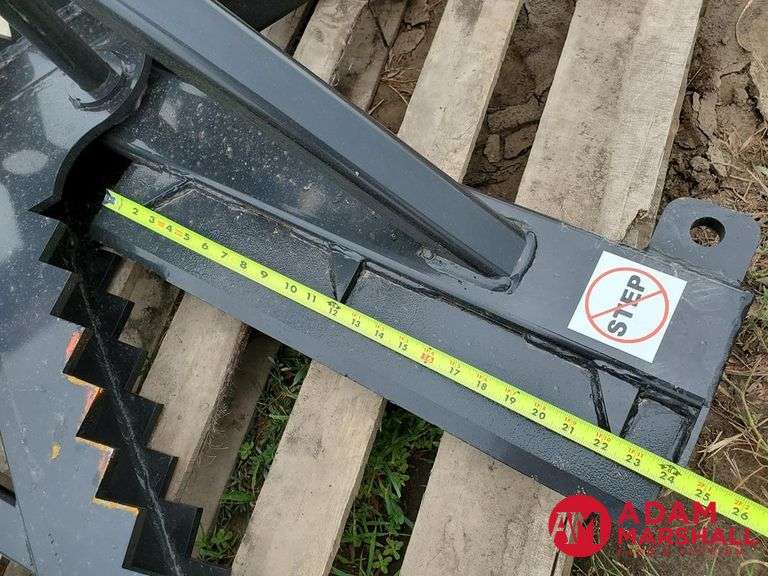 Unused 2024 Industrias America H-Frame Tree Shear For Skid Steer - Adam ...
