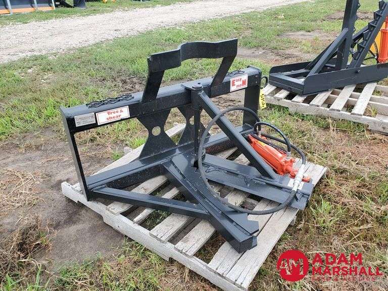 Unused 2024 Industrias America H-Frame Tree Shear For Skid Steer - Adam ...